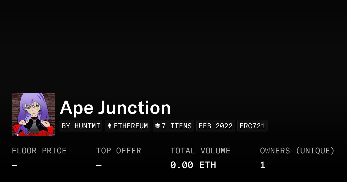 Ape Junction - Collection | OpenSea