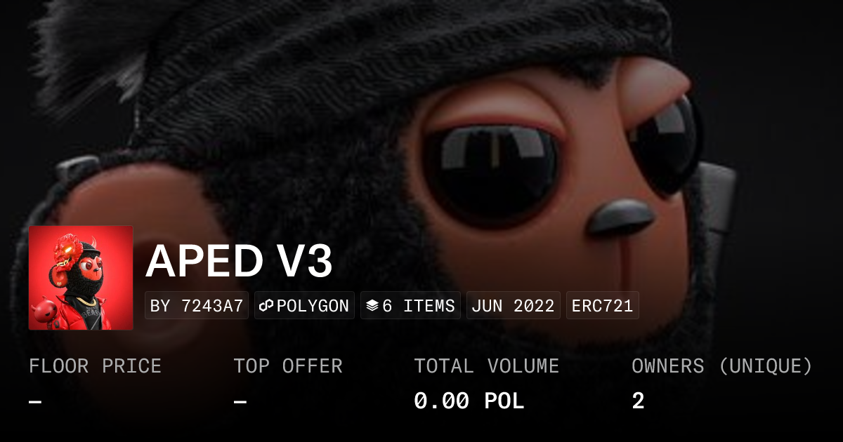 APED V3 - Collection | OpenSea