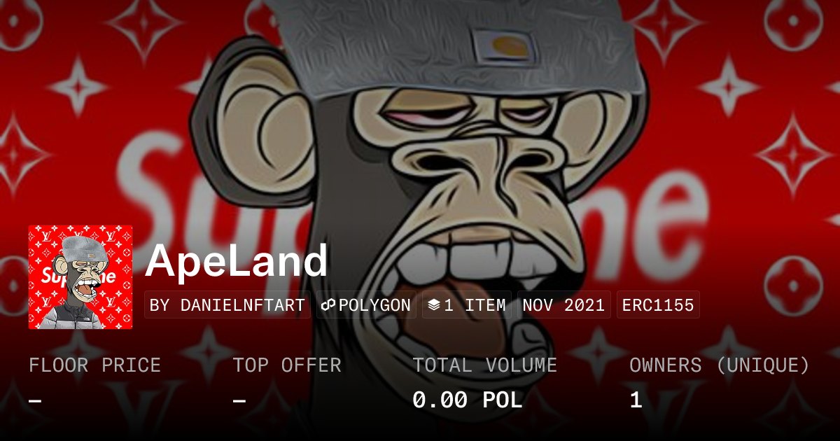 ApeLand - Collection | OpenSea
