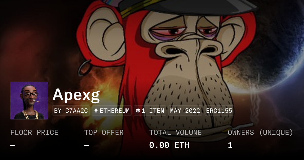 Apexg - Collection | OpenSea