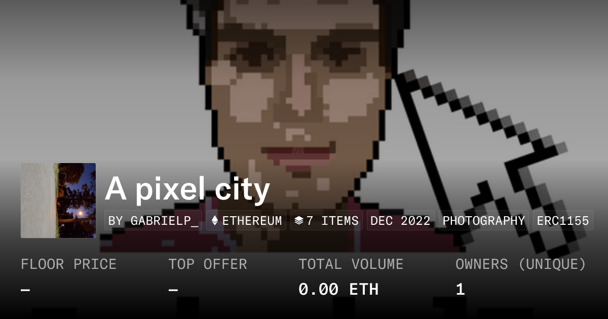 A pixel city - Collection | OpenSea