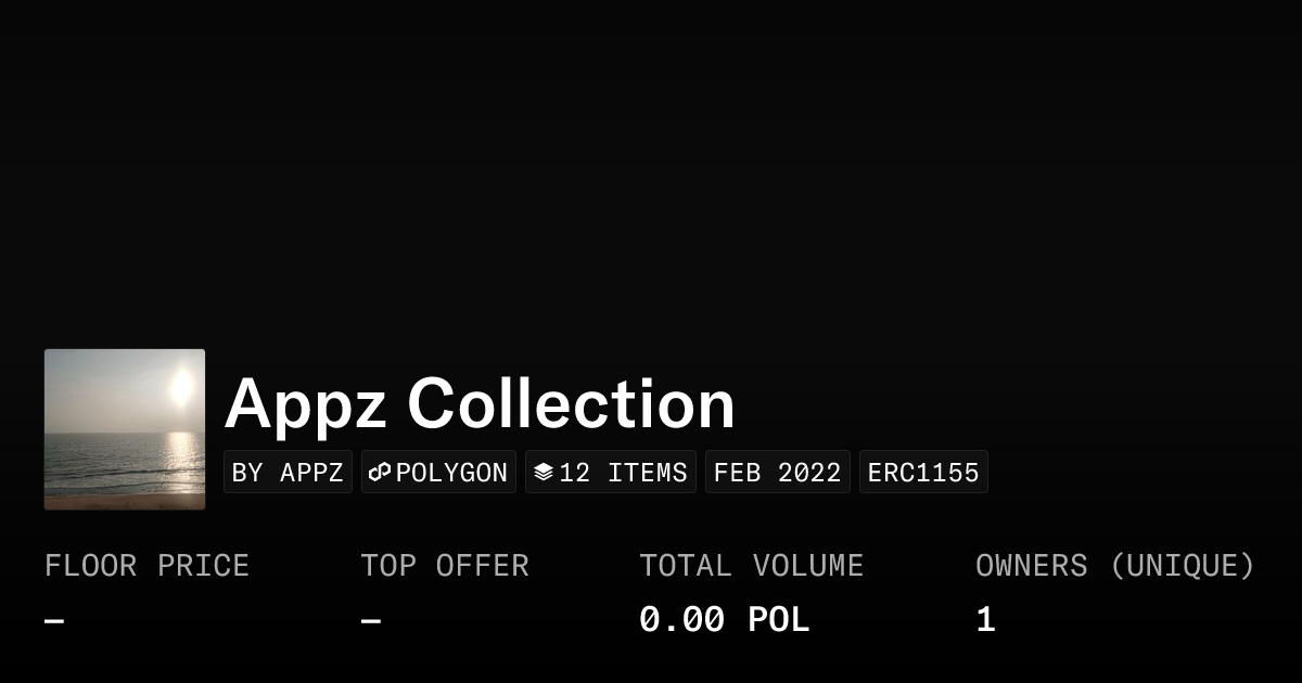 Appz Collection - Collection | OpenSea