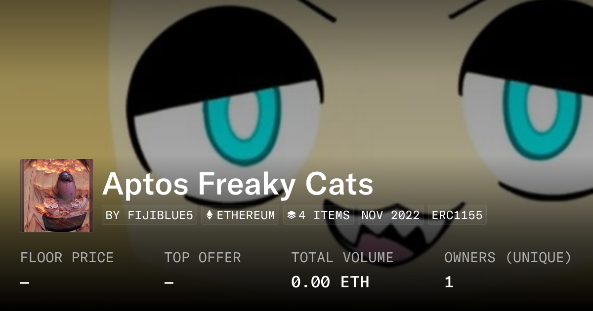 Aptos Freaky Cats - Collection | OpenSea