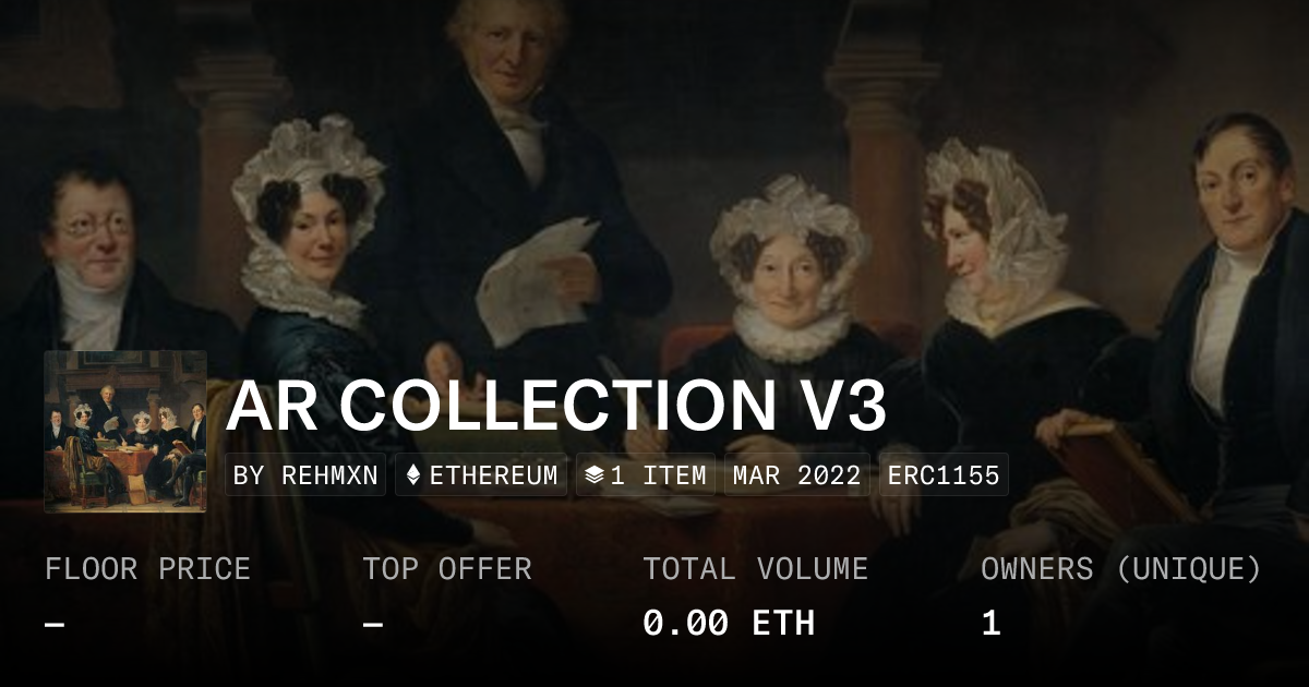 AR COLLECTION V3 - Collection | OpenSea