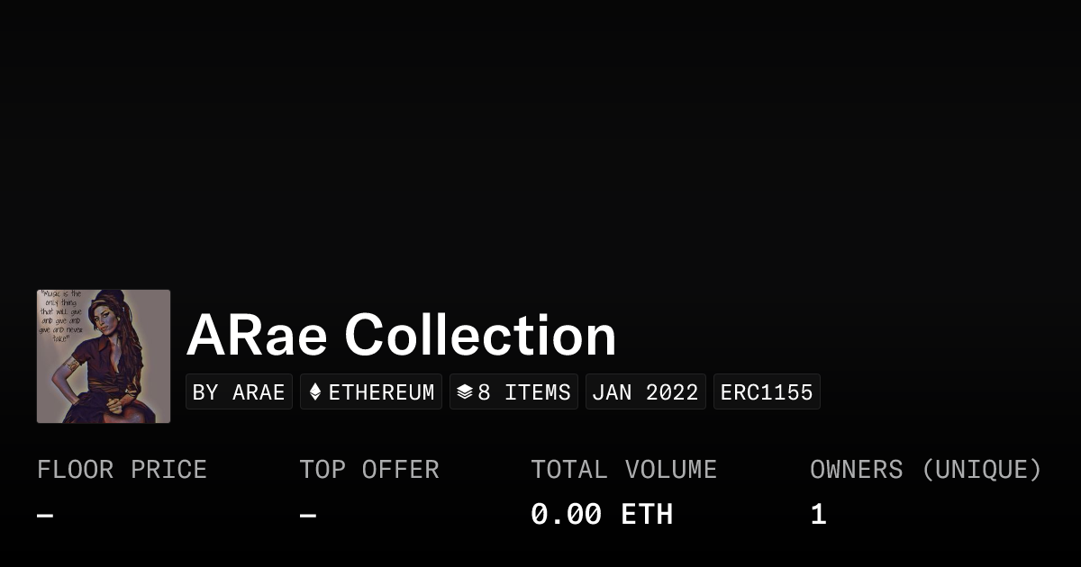 ARae Collection - Collection | OpenSea