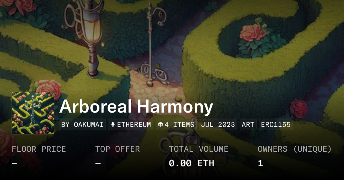 Arboreal Harmony - Collection | OpenSea