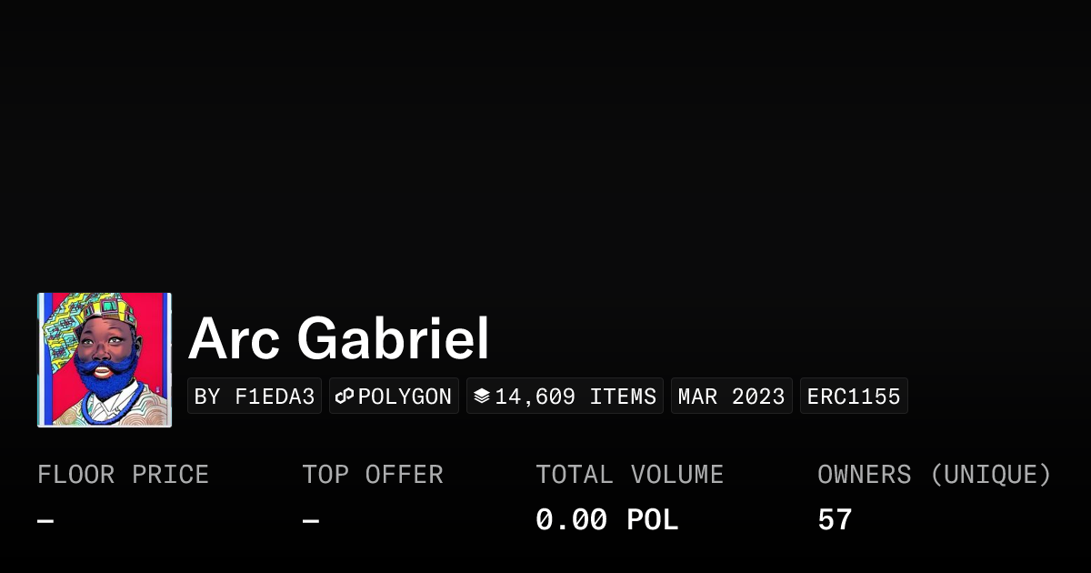 Arc Gabriel - Collection | OpenSea