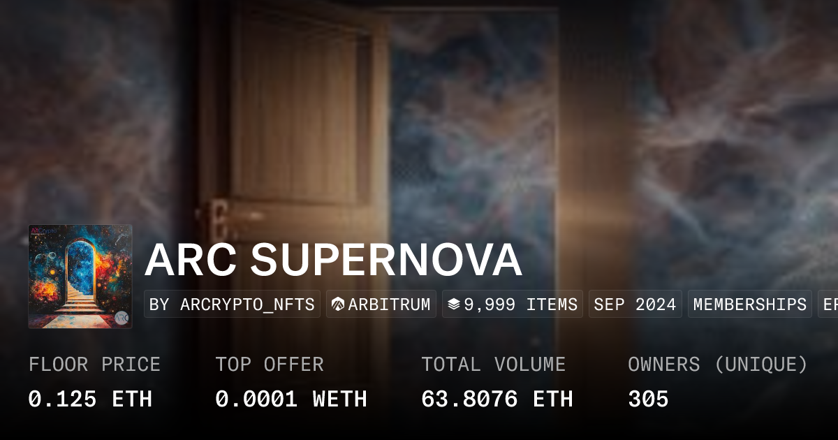ARC SUPERNOVA - Collection | OpenSea
