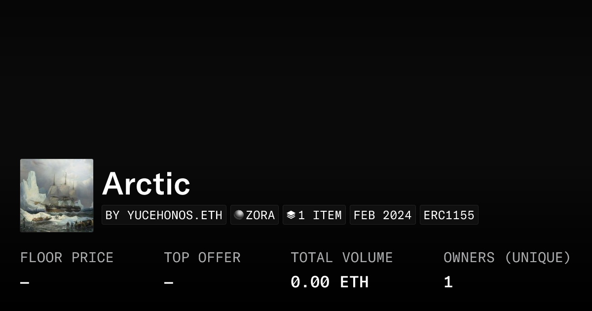 Arctic - Collection | OpenSea