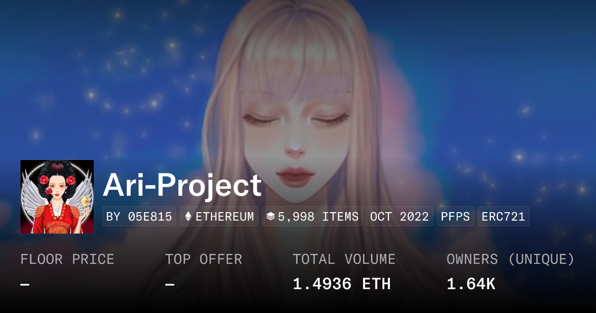 Ari-Project - Collection | OpenSea