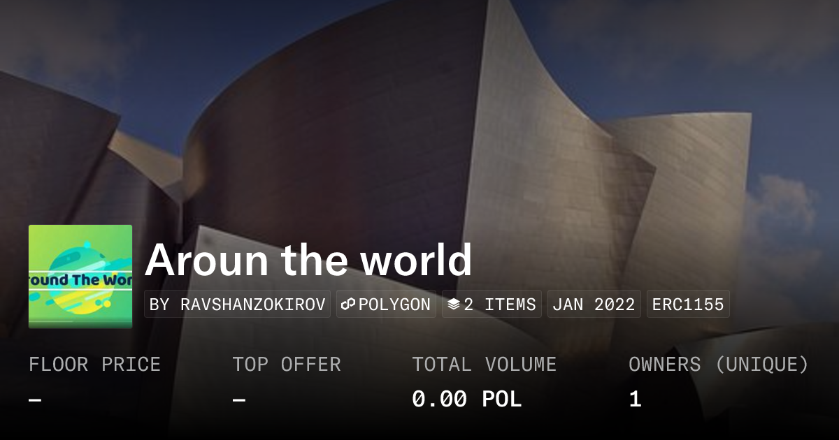 Aroun the world - Collection | OpenSea