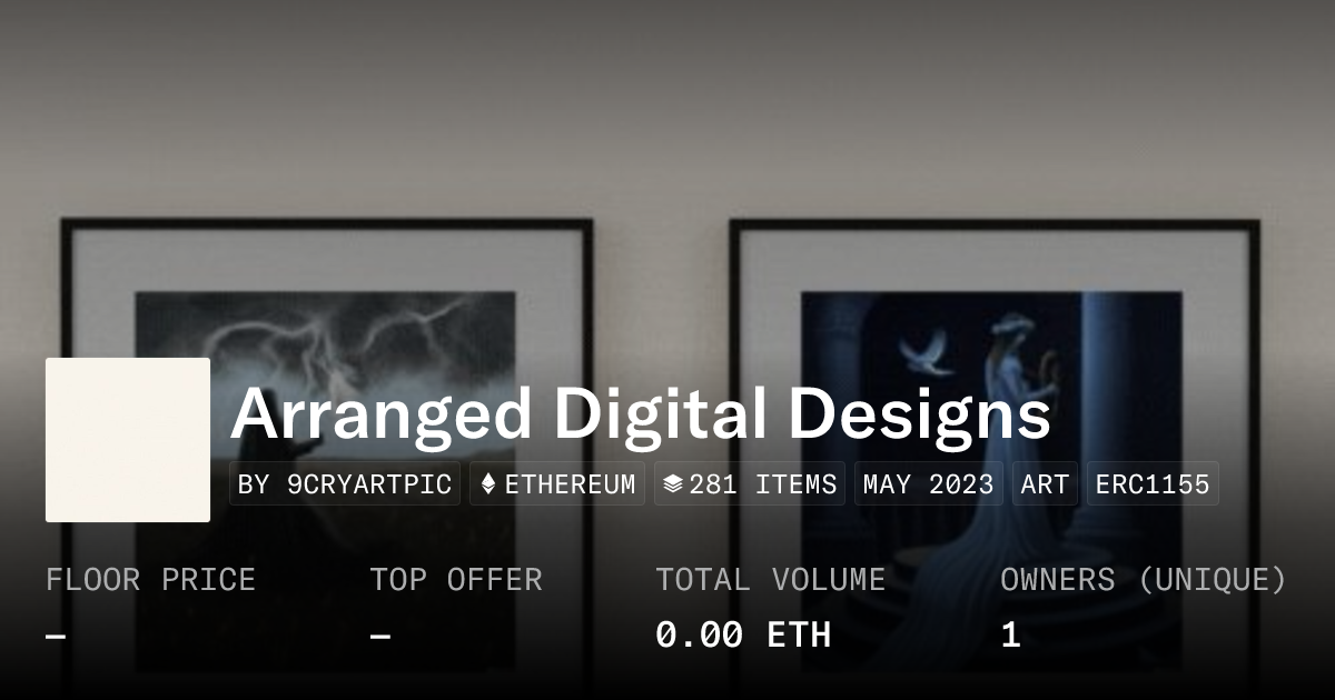 Arranged Digital Designs - Collection | OpenSea