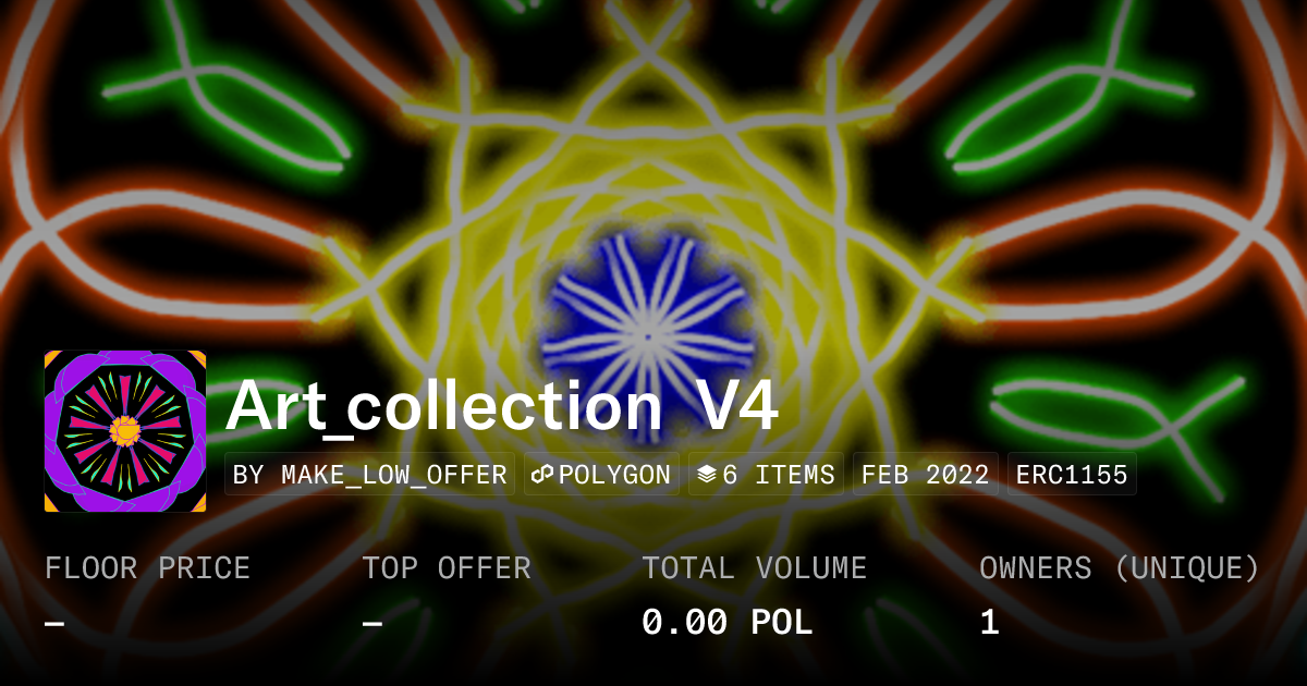 Art_collection V4 - Collection | OpenSea