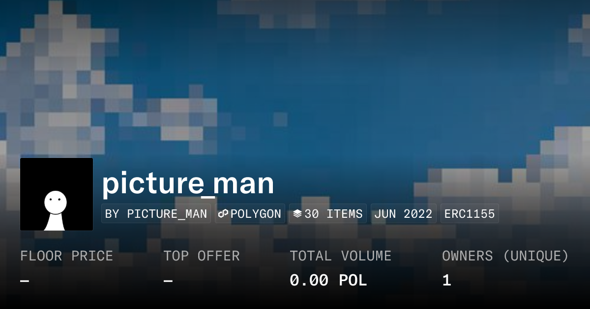 picture_man - Collection | OpenSea