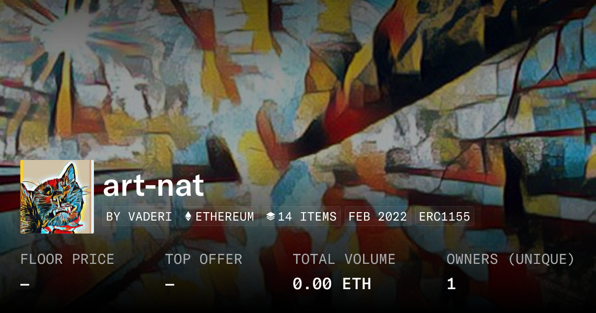 art-nat - Collection | OpenSea