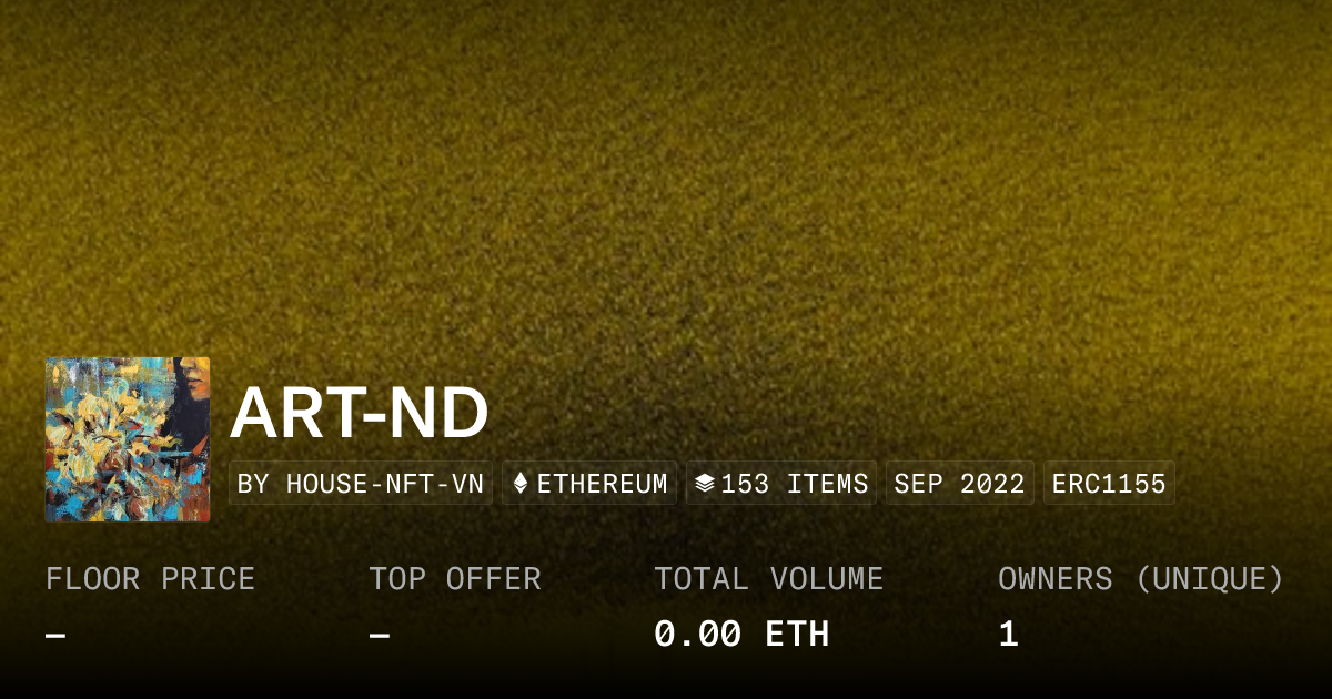 ART-ND - Collection | OpenSea