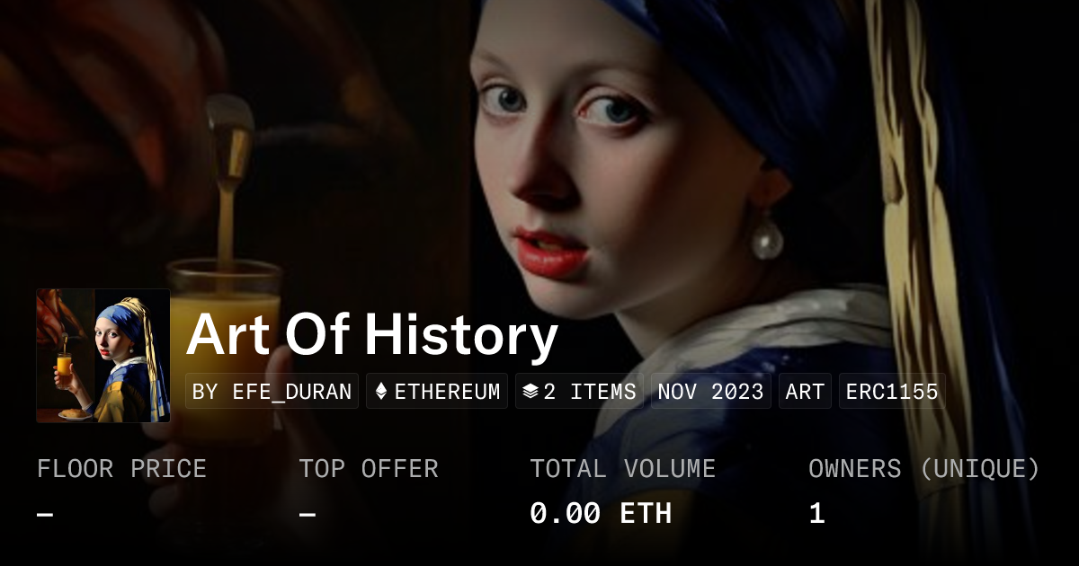 Art Of History - Collection | OpenSea