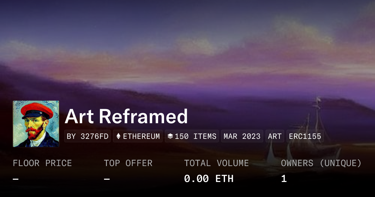 Art Reframed - Collection | OpenSea