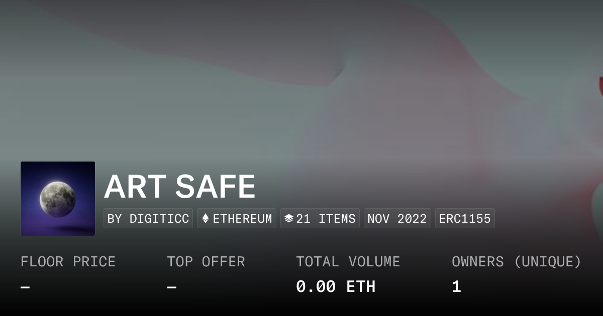 ART SAFE - Collection | OpenSea