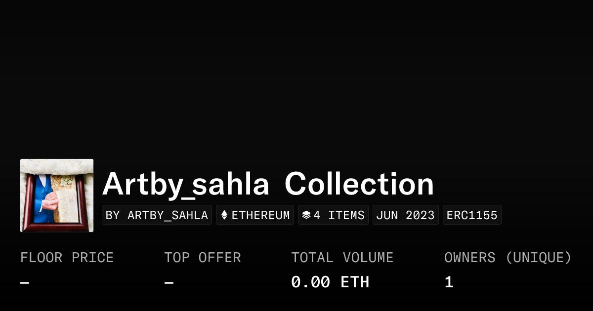 Artby_sahla Collection - Collection | OpenSea