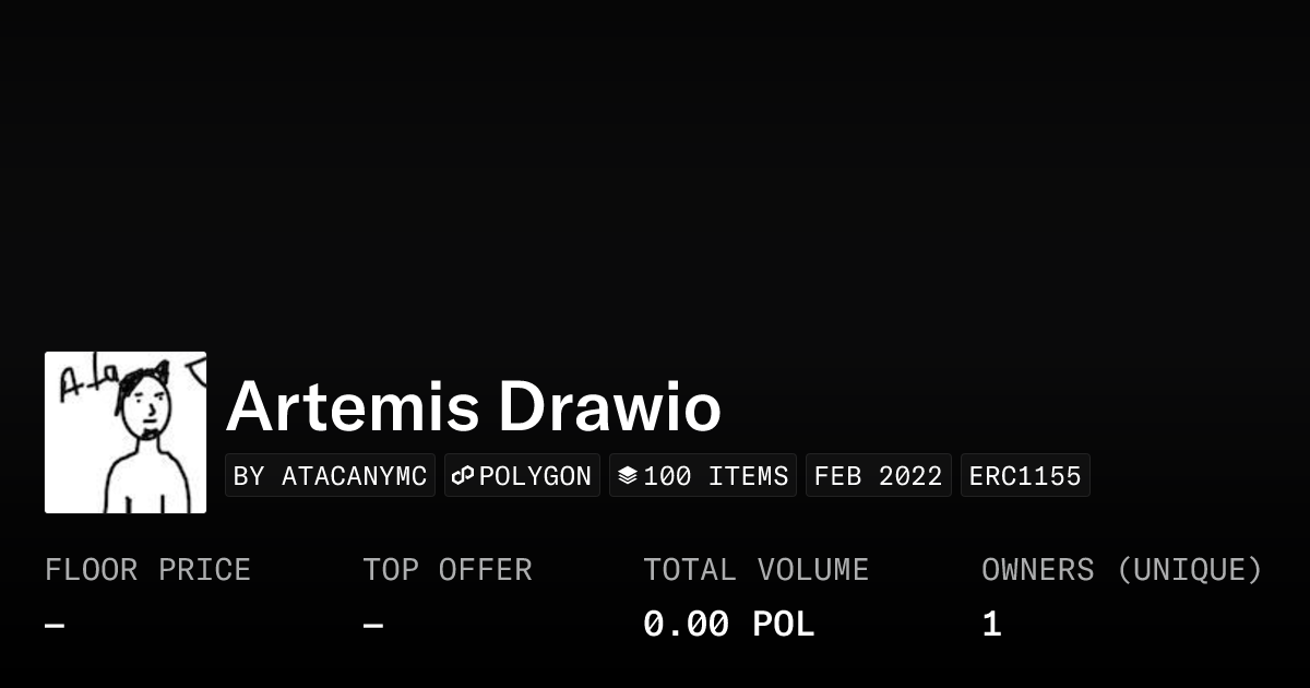 Artemis Drawio - Collection | OpenSea