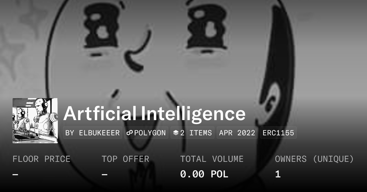 Artficial Intelligence - Collection | OpenSea