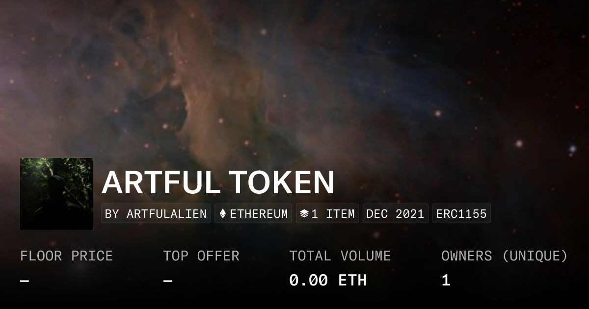 ARTFUL TOKEN - Collection | OpenSea