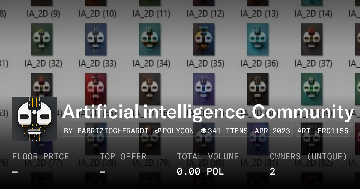 Artificial intelligence Community - Collection | OpenSea
