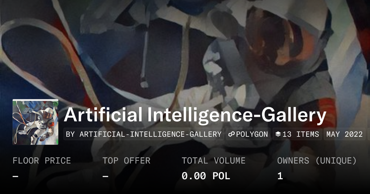 Artificial Intelligence-Gallery - Collection | OpenSea