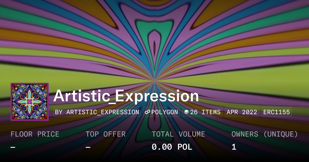 Artistic_Expression - Collection | OpenSea