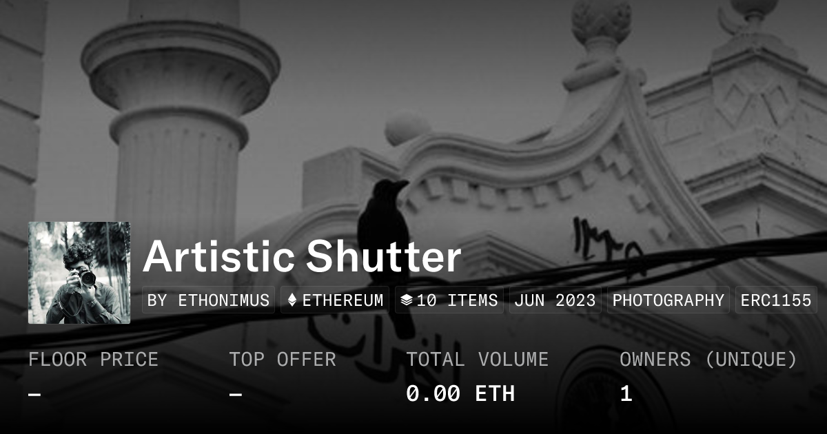 Artistic Shutter - Collection | OpenSea