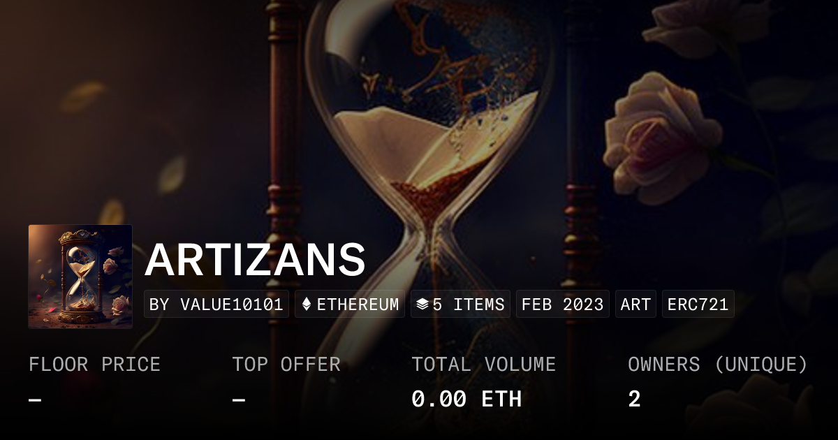 ARTIZANS - Collection | OpenSea