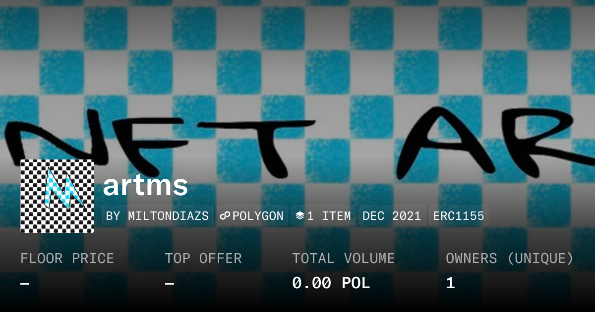 artms - Collection | OpenSea