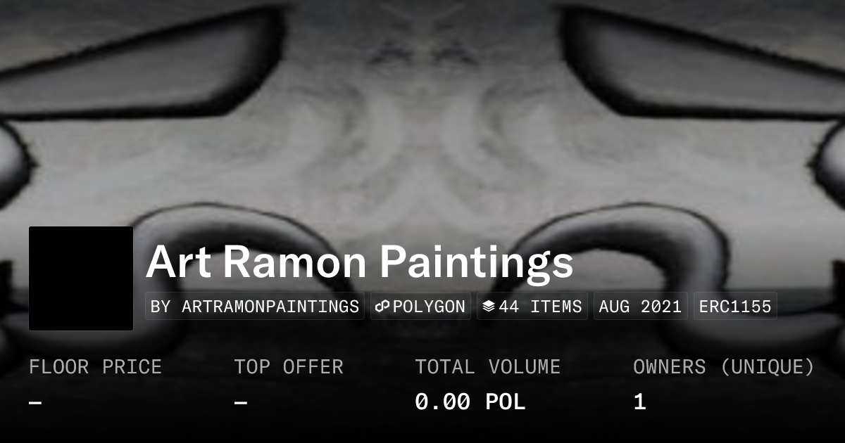 Art Ramon Paintings - Collection | OpenSea