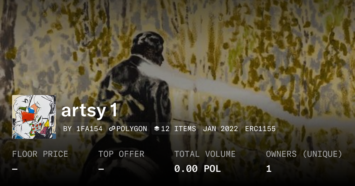 artsy 1 - Collection | OpenSea