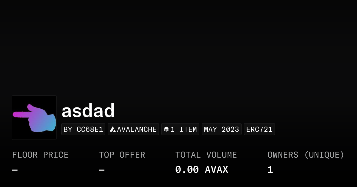 asdad - Collection | OpenSea