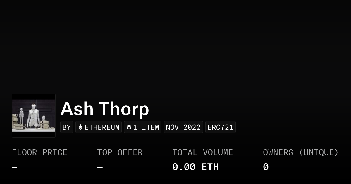 Ash Thorp - Collection | OpenSea