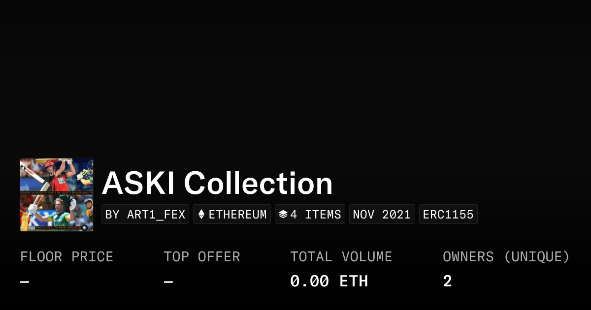 ASKI Collection - Collection | OpenSea