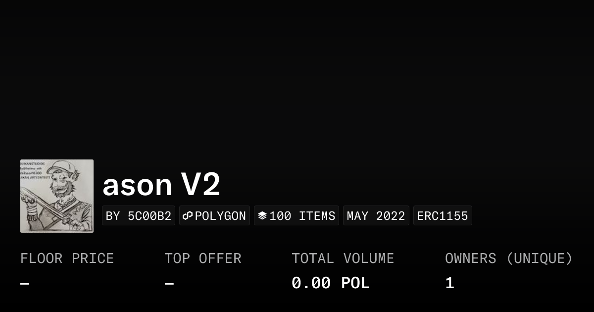 ason V2 - Collection | OpenSea