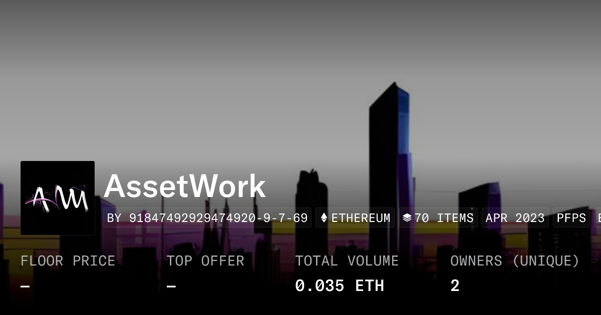 AssetWork - Collection | OpenSea