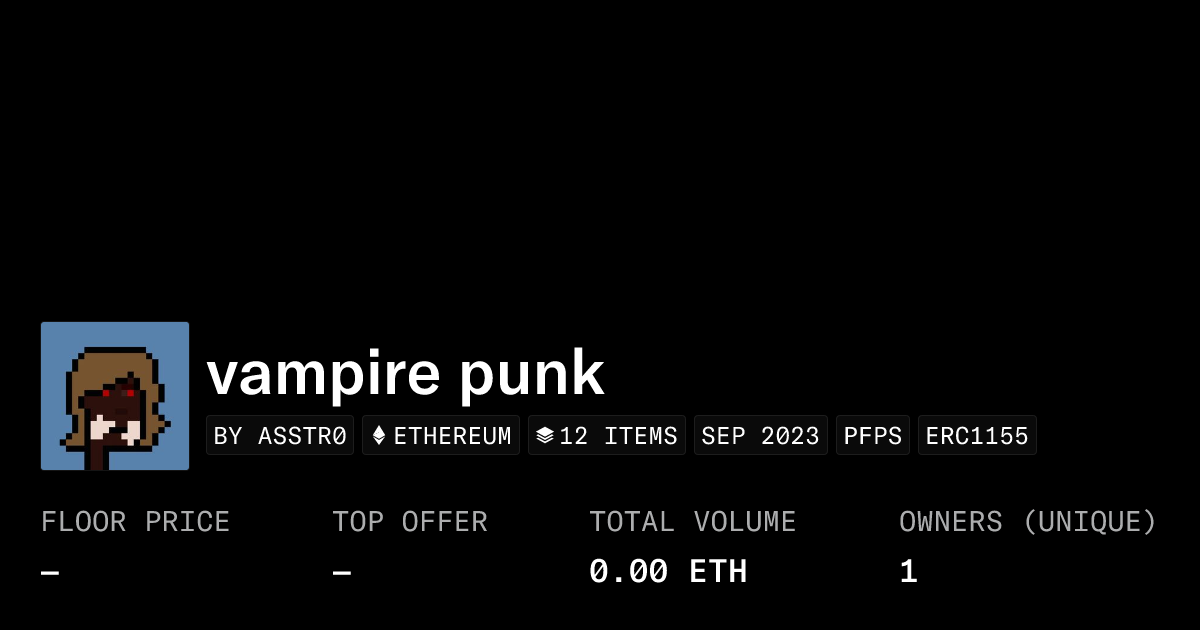 vampire punk - Collection | OpenSea