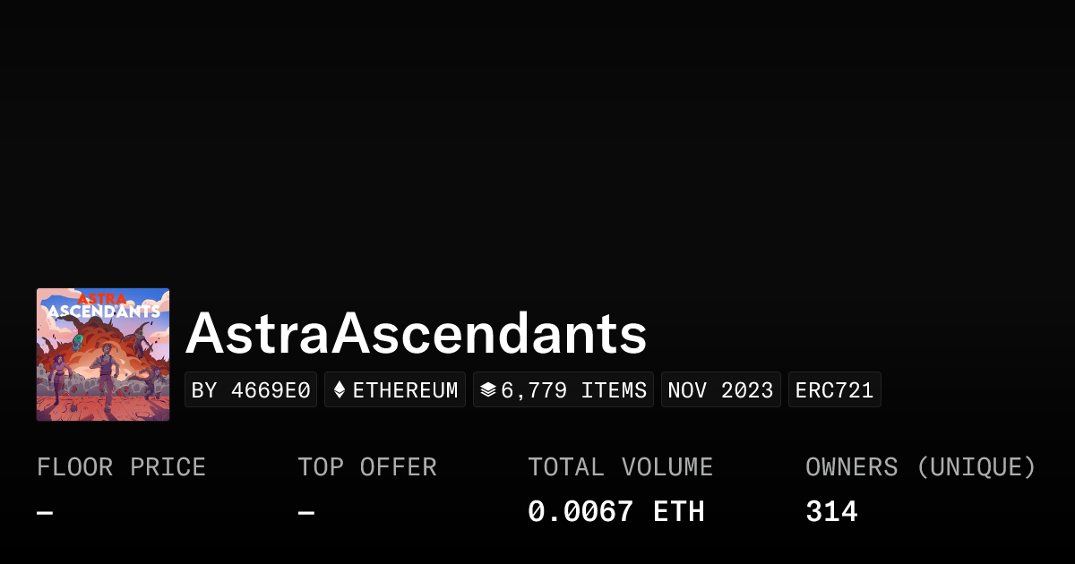 AstraAscendants - Collection | OpenSea