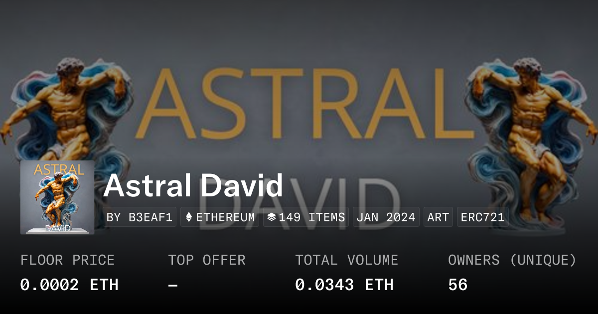 Astral David - Collection | OpenSea
