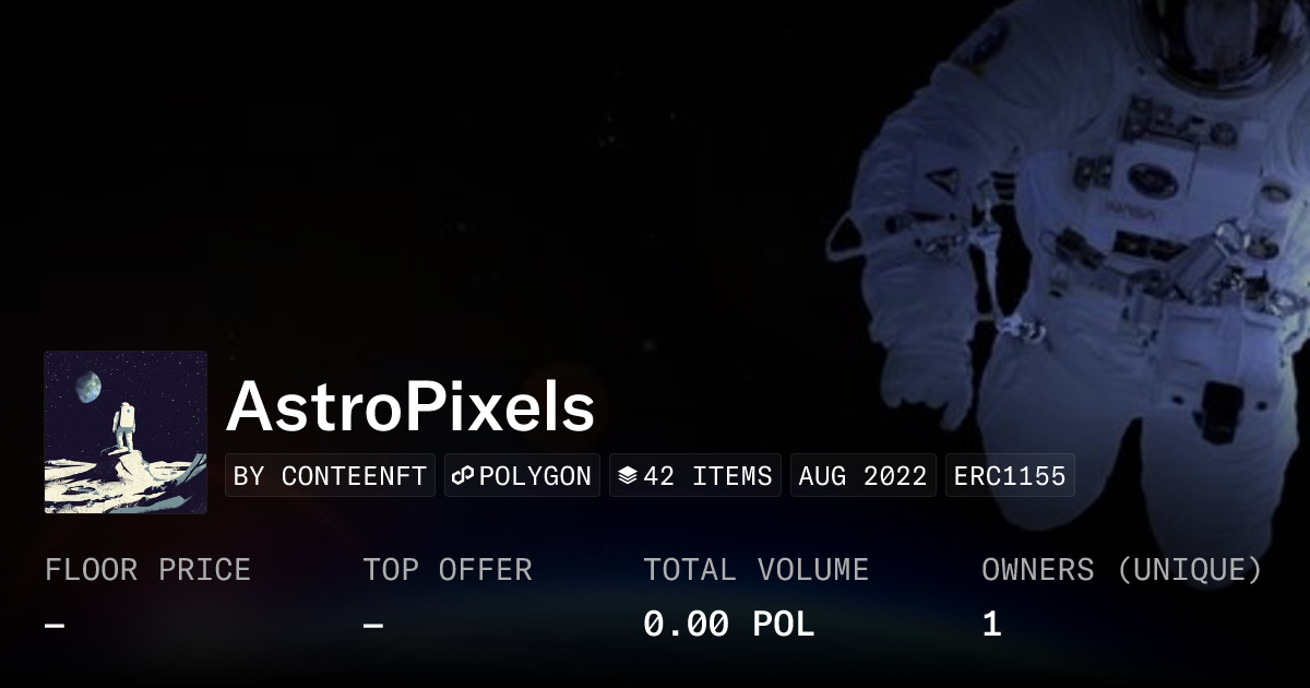 AstroPixels - Collection | OpenSea