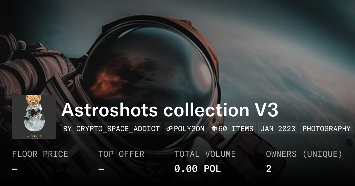 Astroshots collection V3 - Collection | OpenSea