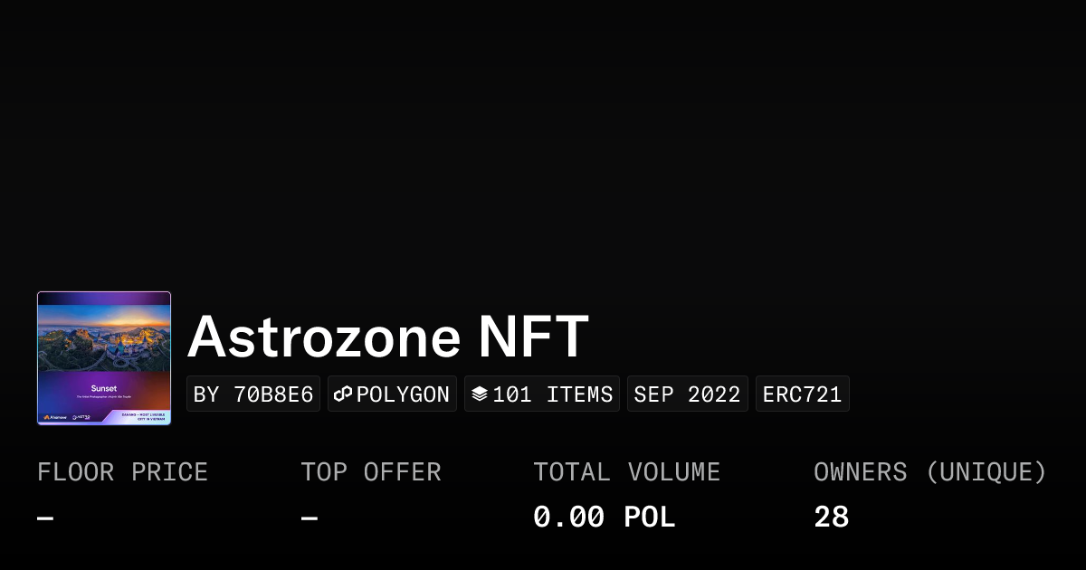 Astrozone NFT - Collection | OpenSea