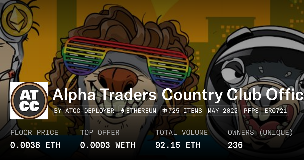 Alpha Traders Country Club Official - Collection | OpenSea