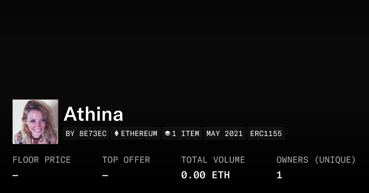 Athina - Collection | OpenSea