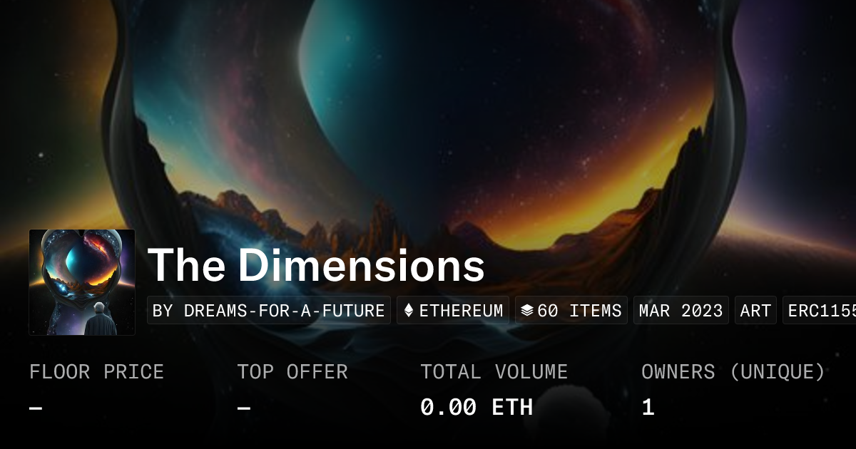 The Dimensions - Collection | OpenSea