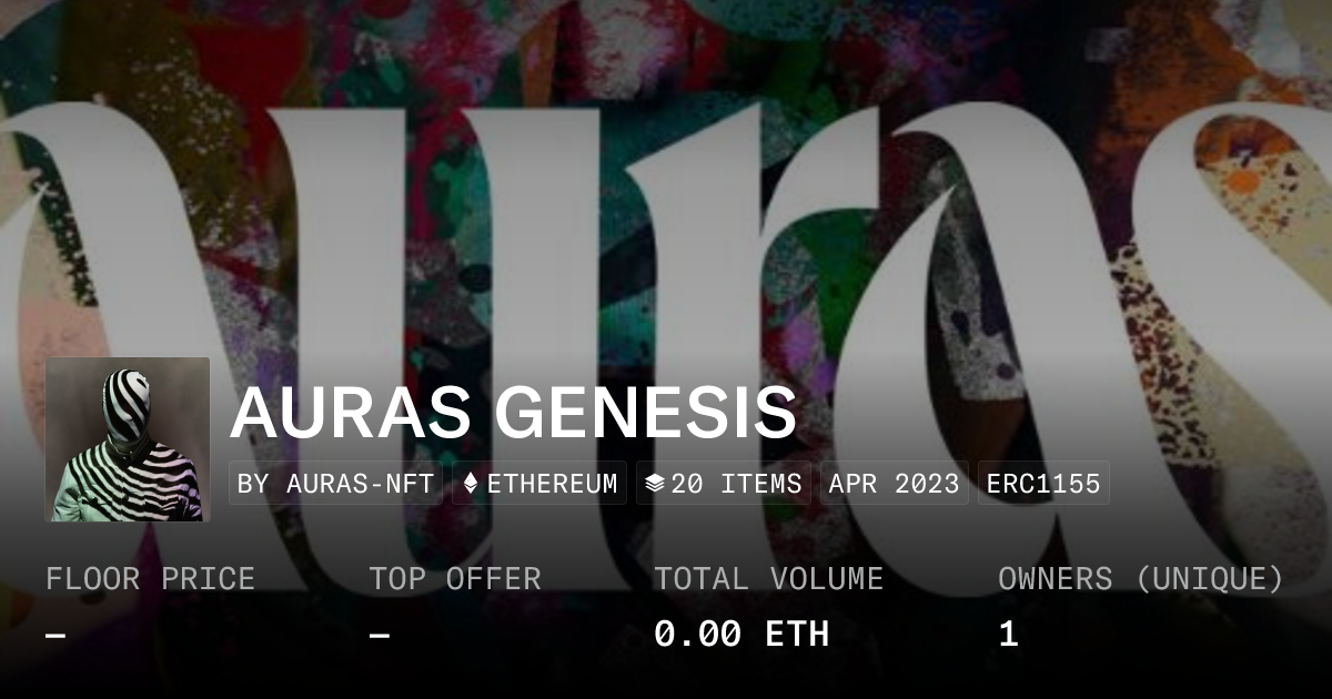 AURAS GENESIS - Collection | OpenSea